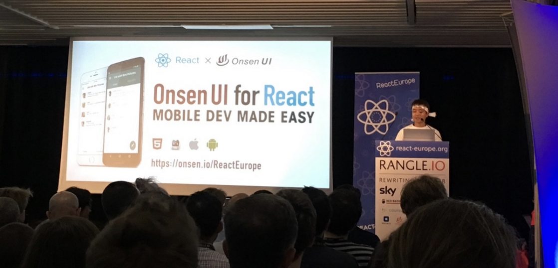 React EuropeにMonaca×Onsen UIで出展しました – モナカプレス